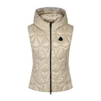 Moose Knuckles Iceberg Quilt Daunenweste - - Jackets - Damen - Beige - S