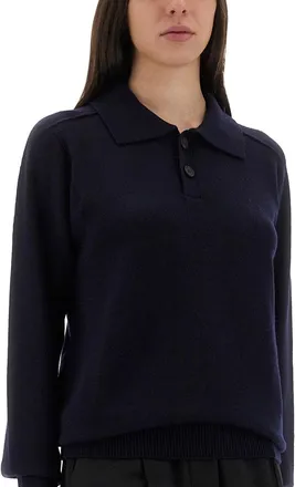 STUDIO NICHOLSON Inverness Shirt - Blue