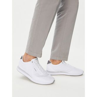Calvin Klein Sneakers Calvin Klein Retro Runner T Lth Aop Ny HM0HM02213 Wei&szlig;