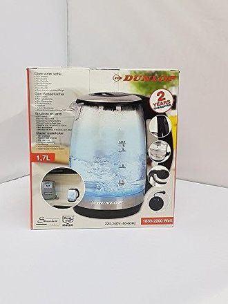Dunlop Dunlop 871125207222 Glas-Wasserkocher - 1,7L, 2200 W