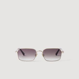 Sandro Sonnenbrille aus Acetat und Metall
