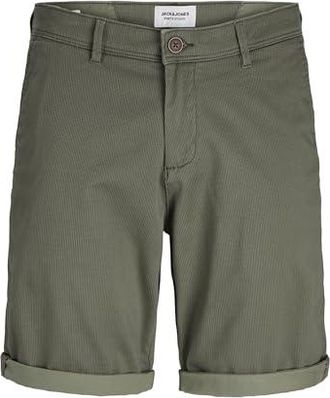 Jack & Jones Jack & Jones Jpstbowie Jjshort Sa Printed Sn Short Chinois Nuit Olive M Homme, Nuit dolive, M