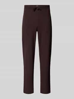 HUGO BOSS Regular Fit Sweathose aus Baumwoll-Mix