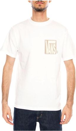 Vans Homme, Tops, Blanc, Taille: XL Stretch Stack Crackle T-shirt