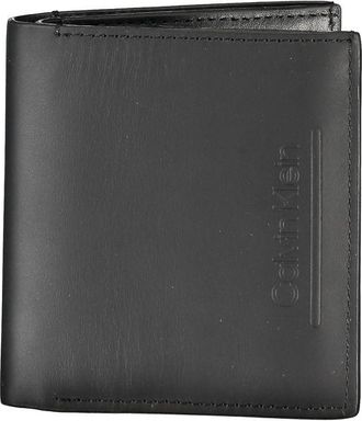 Calvin Klein Leder Zwei-Falt Geldb&ouml;rse