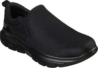 Skechers Go Walk Evolution Ultra-impec, Mens Slip On Trainers, Black (Black Textile Bbk), 9 UK (43.5 EU)