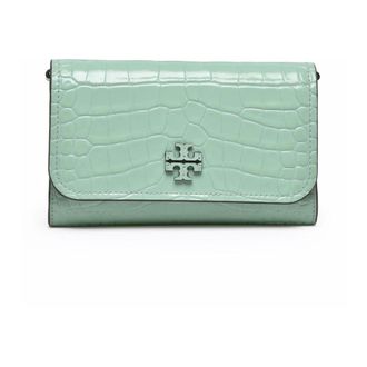 Tory Burch Thea Embossed Flat - - Bags - Damen - Gr&uuml;n - ONE SIZE