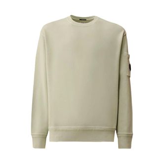 C.P. Company C.p. Company, Homme, Sweatshirts et sweats &agrave; capuche, Vert, Taille: 2XL Patch Pocket SweaT-shirt