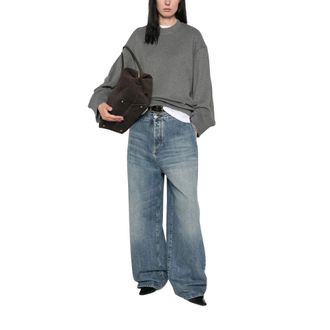 Frankie Shop Femme, Sweatshirts et sweats &agrave; capuche, Gris, Taille: 36 FR SweaT-shirt Talia