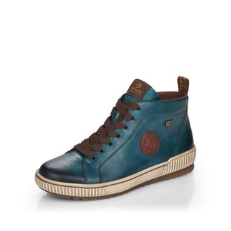 Remonte Damen Damen Kurzstiefel Blau Chukka Boot, Petrol, 40 EU