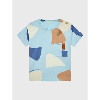 Benetton United Colors Of Benetton T-Shirt 3HVDA102C Himmelblau Regular Fit