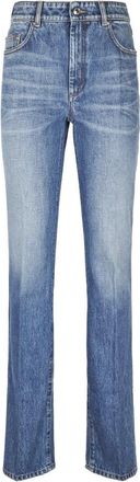 Sportmax Femme, Jeans, Bleu, Taille: W28 Uditore Denim Pants