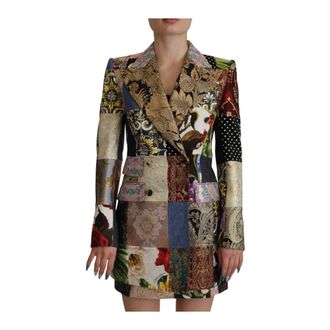 Dolce & Gabbana Femme, Vestes, Multicolore, Taille: 36 FR Formal Blazers