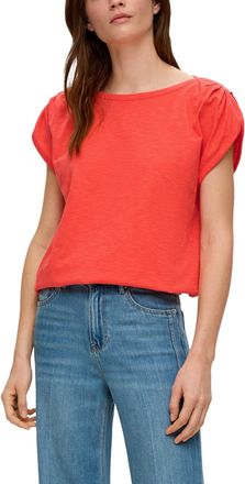 s.Oliver Damen 2142137 T-Shirt, 2590 orange, 34
