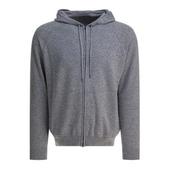 Herno Cashmere Cardigan - - Sweatshirts & Hoodies - Herren - Grau - L