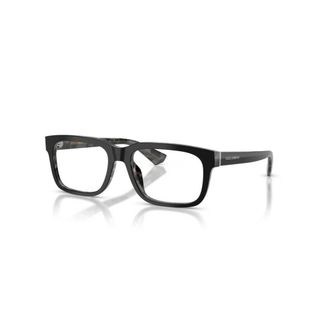 Dolce & Gabbana Rechteckiger Rahmen - - Accessories - Herren - Schwarzk - 56 MM