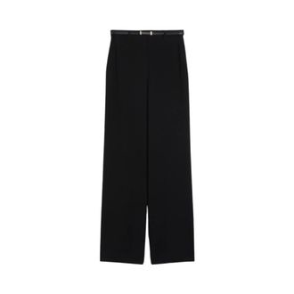 Max Mara Femme, Pantalons, Noir, Taille: 40 FR Jez Wide Pantalons