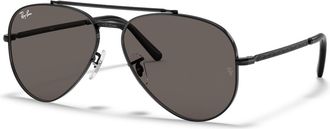 Ray-Ban Sonnenbrillen Black Fassung Glas Polarisiert 58-14