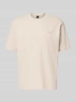 Boss Orange by Hugo Boss Regular Fit T-Shirt aus reiner Baumwolle Modell Te_Rib