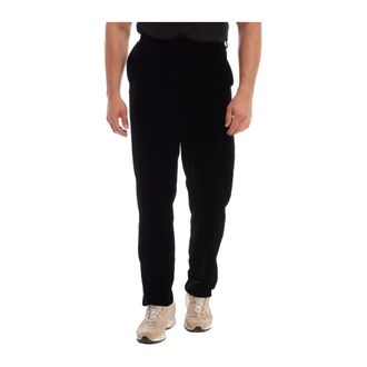Emporio Armani Samt Hose mit raffiniertem Stil - - Trousers - Herren - Schwarzk - XS