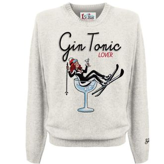 Saint Barth Pull &agrave; col rond Heron - Homme - Pulls - Gris - Taille: XL