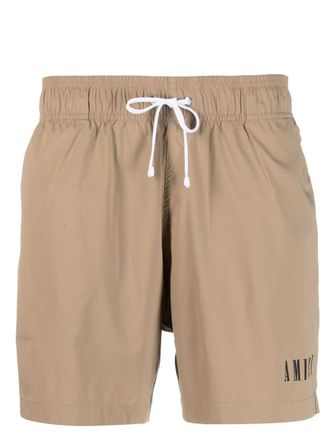 Amiri Bermudas mit Kordelzug - Nude