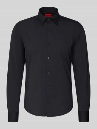 HUGO BOSS Business-Hemd mit Kentkragen Modell Ermo