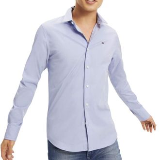 Tommy Jeans Marke: Tommy Hilfiger Jeans Geschlecht: M&auml;nner Typ: Hemden Farbe: Hellblau Muster: Einfarbig &Auml;rmel: Lang&auml;rmelig Kragen: Klassisch Verschluss: Kn&ouml;pfe J