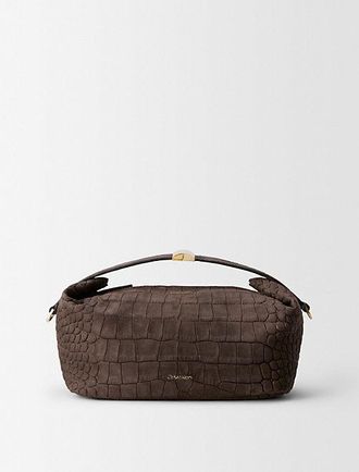 Calvin Klein Andy Soft Kleine Tasche Mit Reißverschluss - Cocoa - Damen - OS