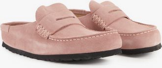 Birkenstock Mocassins Naples en cuir su&eacute;d&eacute;