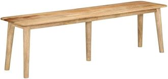 vidaXL Vidaxl - Sitzbank 160x40x45 cm Massivholz Mango