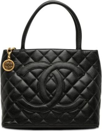 Chanel Pre-owned Medallion Tote Bag - Femme - Pre-owned - Noir - Taille: ONE Size