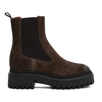 Hogan Femme, Chaussures, Brun, Taille: 37 1/2 EU H700 Chelsea