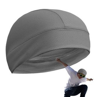 Generic Bonnet de cyclisme respirant pour homme Doublure de casque de moto en maille légère pour cyclisme