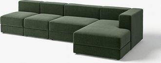 IKEA J&Auml;TTEBO 4,5er-Sitzelement + R&eacute;camiere