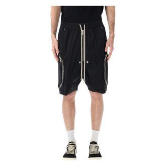 Rick Owens Homme, Shorts, Noir, Taille: L Heizer Bela Shorts