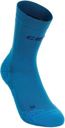 CEP Herren Core Run Ultralight Socks Mid Cut 4.0 Laufbekleidung Kompressions-Socken Blue/Dark Blue - Blau Iv