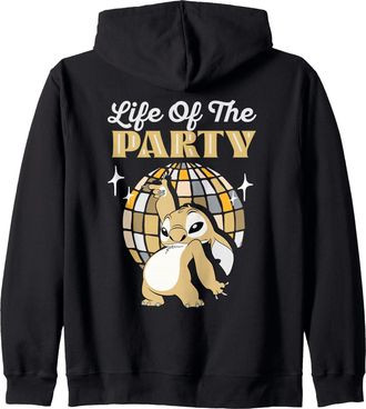 Disney Stitch Life of the Party New Years Eve Disco Dance Kapuzenjacke