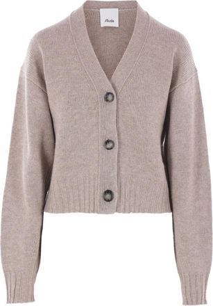 Allude Cardigan mit Knöpfen - Nude