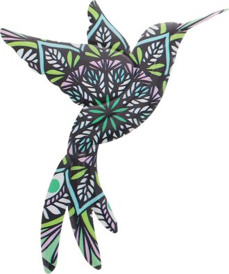 IFUNDOM Metall Hummingbird Wanddeko Farbig Handgefertigt Lebendige Eisenvogel Wandkunst Für Wohnzimmer Balkon Schlafzimmer Modernes Hängendes Ornament Zur Rau