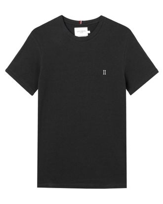 Les Deux T-Shirt in Piqu&eacute;-Qualit&auml;t und Rundhalsausschnitt in