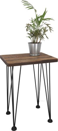 Guru Shop Beistelltisch, mit Metallf&uuml;&szlig;en - Modell 9, 50x36x28 cm