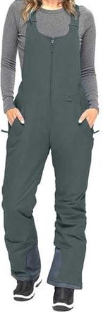 Generic Salopette de snowboard pour femme - Combinaison r&eacute;glable pour le ski - Veste de neige coupe-vent une pi&egrave;ce - Salopette de ski dext&eacute;rieur - Pantalon &agrave; 