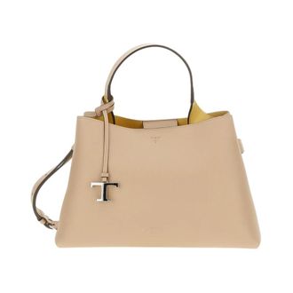 Tod's Femme, Sacs, Beige, Taille: ONE Size Shoulder Bag