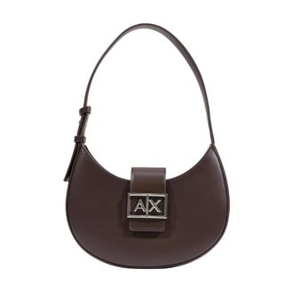 A|X Armani Exchange Handtasche mit Rei&szlig;verschluss und Innentasche - - Bags - Damen - Braun - ONE SIZE