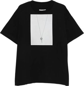 Maison Margiela graphic T-shirt - Schwarz