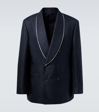 Brunello Cucinelli Veste de smoking en soie