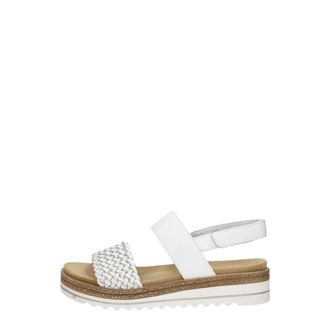 Remonte Femme, Chaussures, Blanc, Taille: 43 EU Sandales Plates