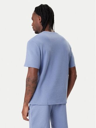 HUGO BOSS T-Shirt Waffle 50535891 Himmelblau Regular Fit