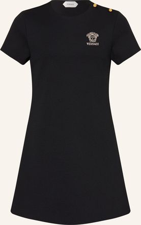 Versace Jerseykleid schwarz